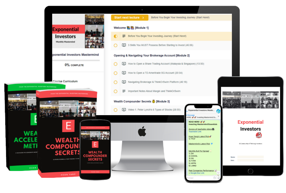 Join Mastermind - Exponential Investors